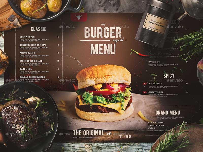 منوی مناسب برای راه اندازی فست فود | شرکت پویا صنعت